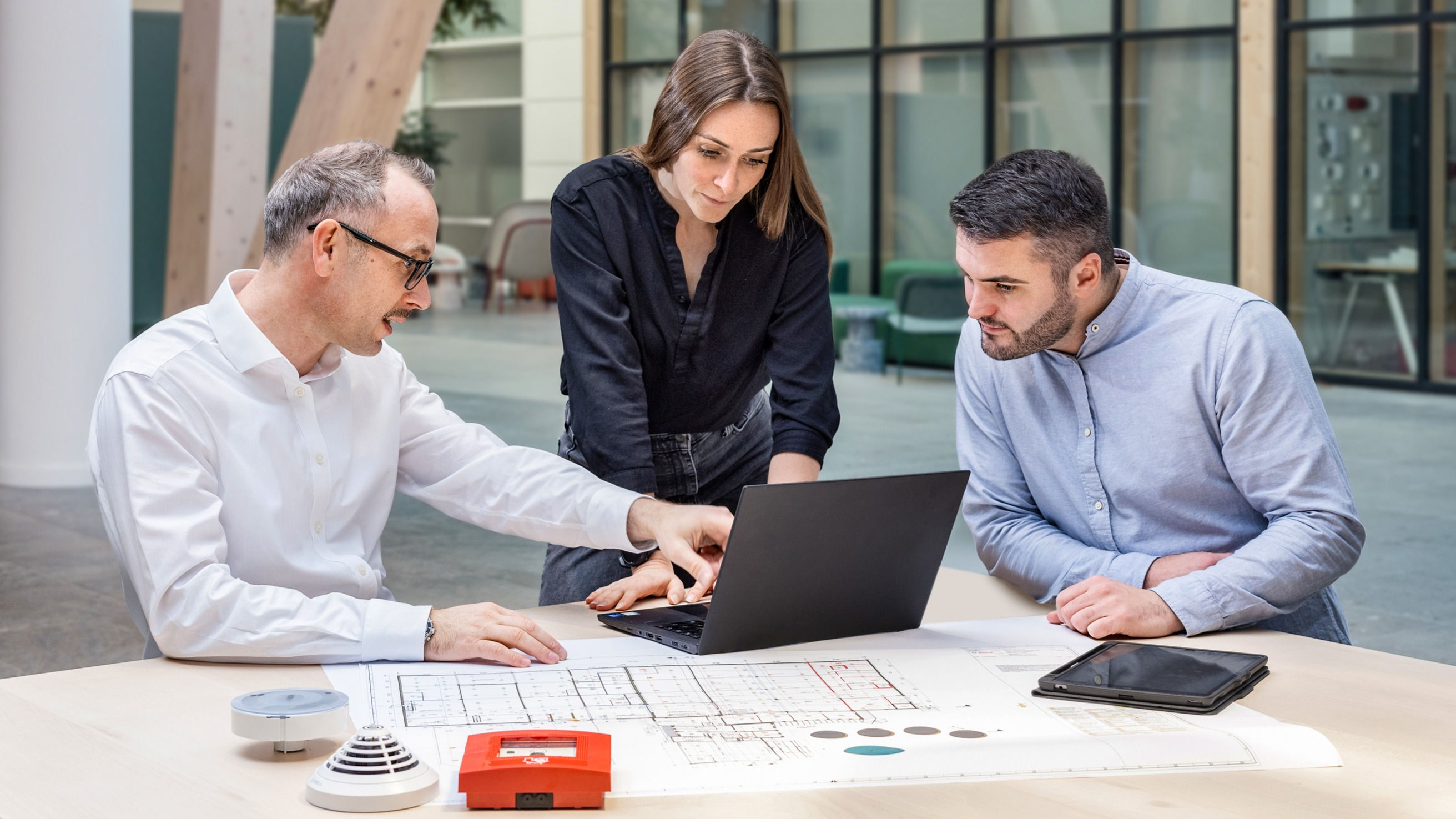 Maßgeschneiderte Brandschutzlösungen | Building Technologies